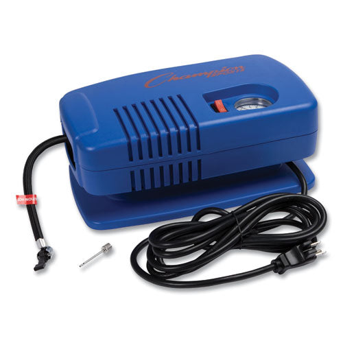 Electric Inflating Pump With Gauge, Hose And Needle, 0.25 Hp Compresso ...