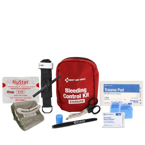 Standard Pro Bleeding Control Kit, 14 Pieces, Fabric Case – Globe ...